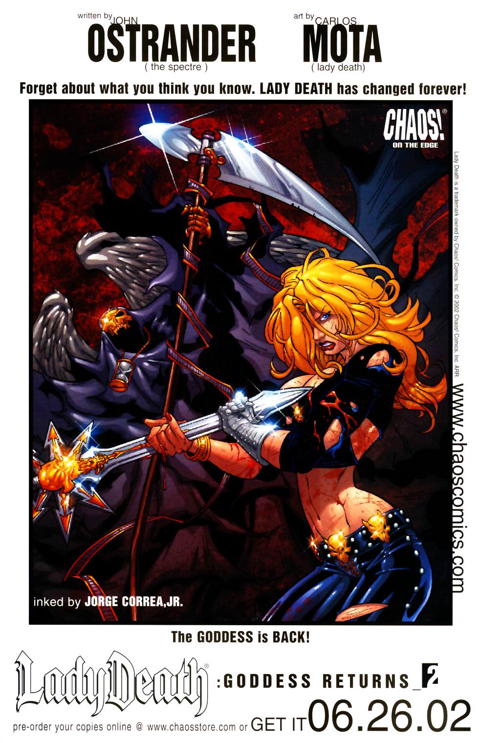 Read online Lady Death/Bedlam comic - Issue # Full
