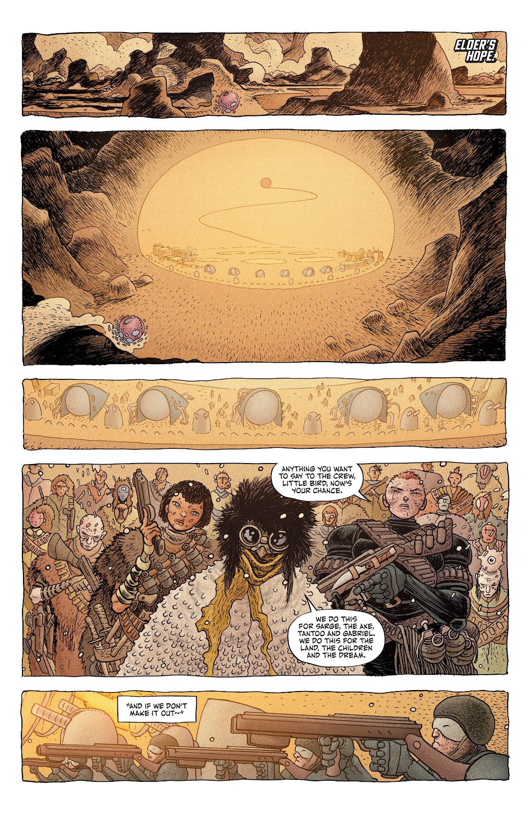 Read online Little Bird comic - Issue #5