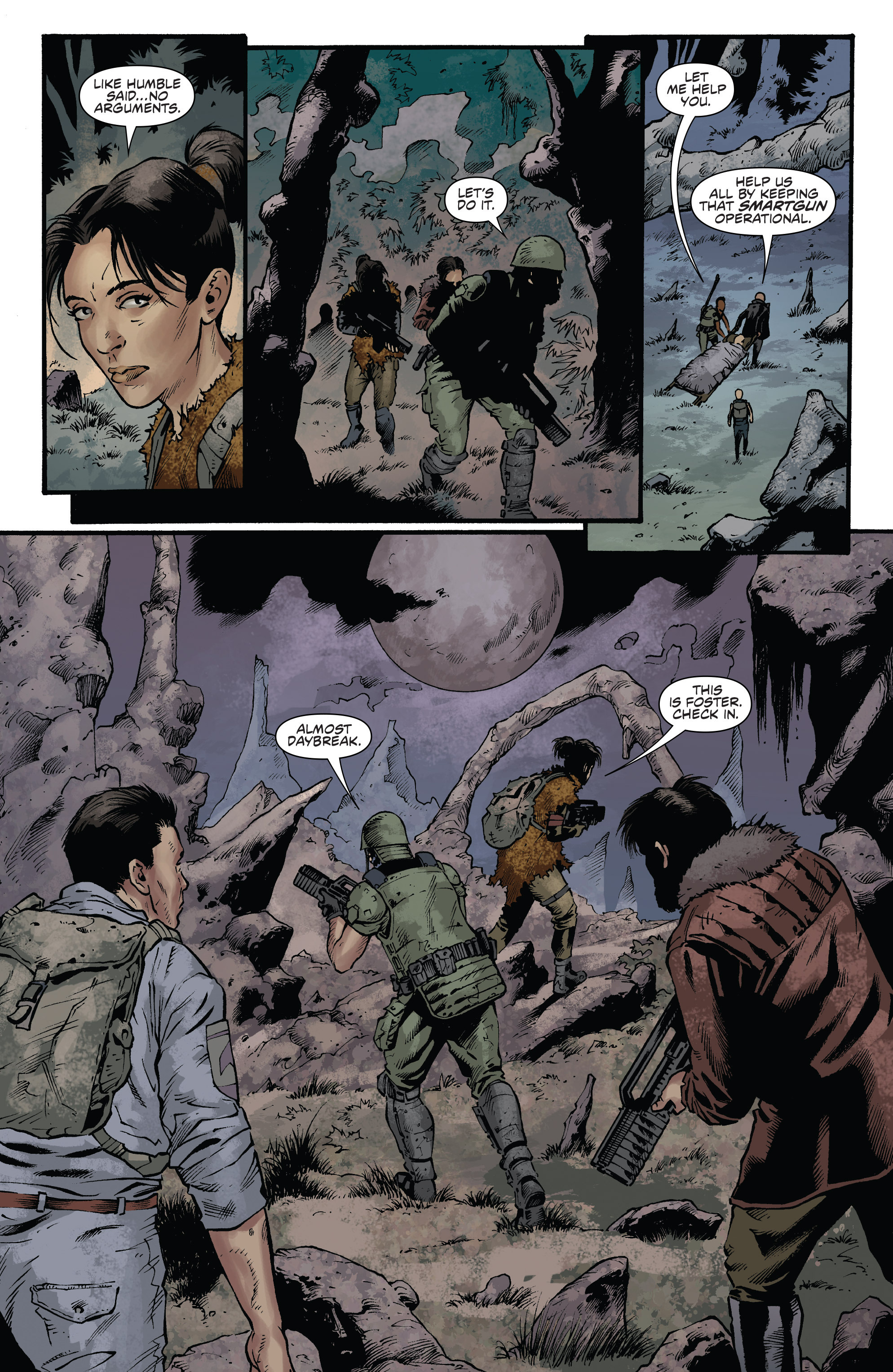 Read online Prometheus: Life and Death comic - Issue #4