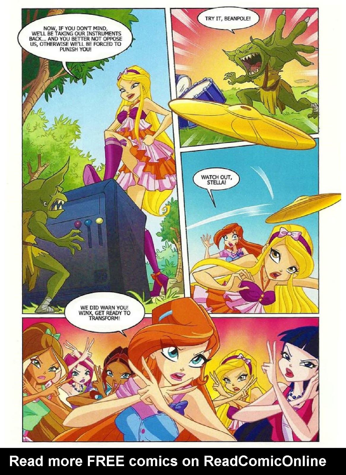 Read online Winx Club Comic comic - Issue #108