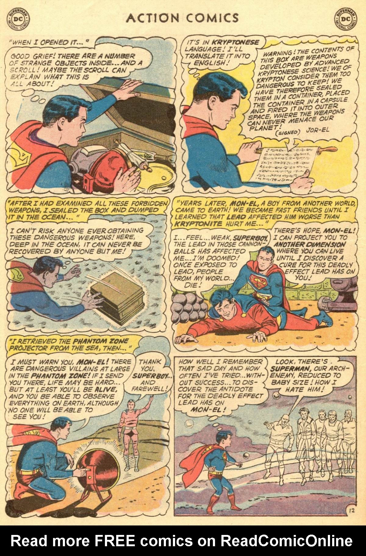 Read online Action Comics (1938) comic - Issue #284
