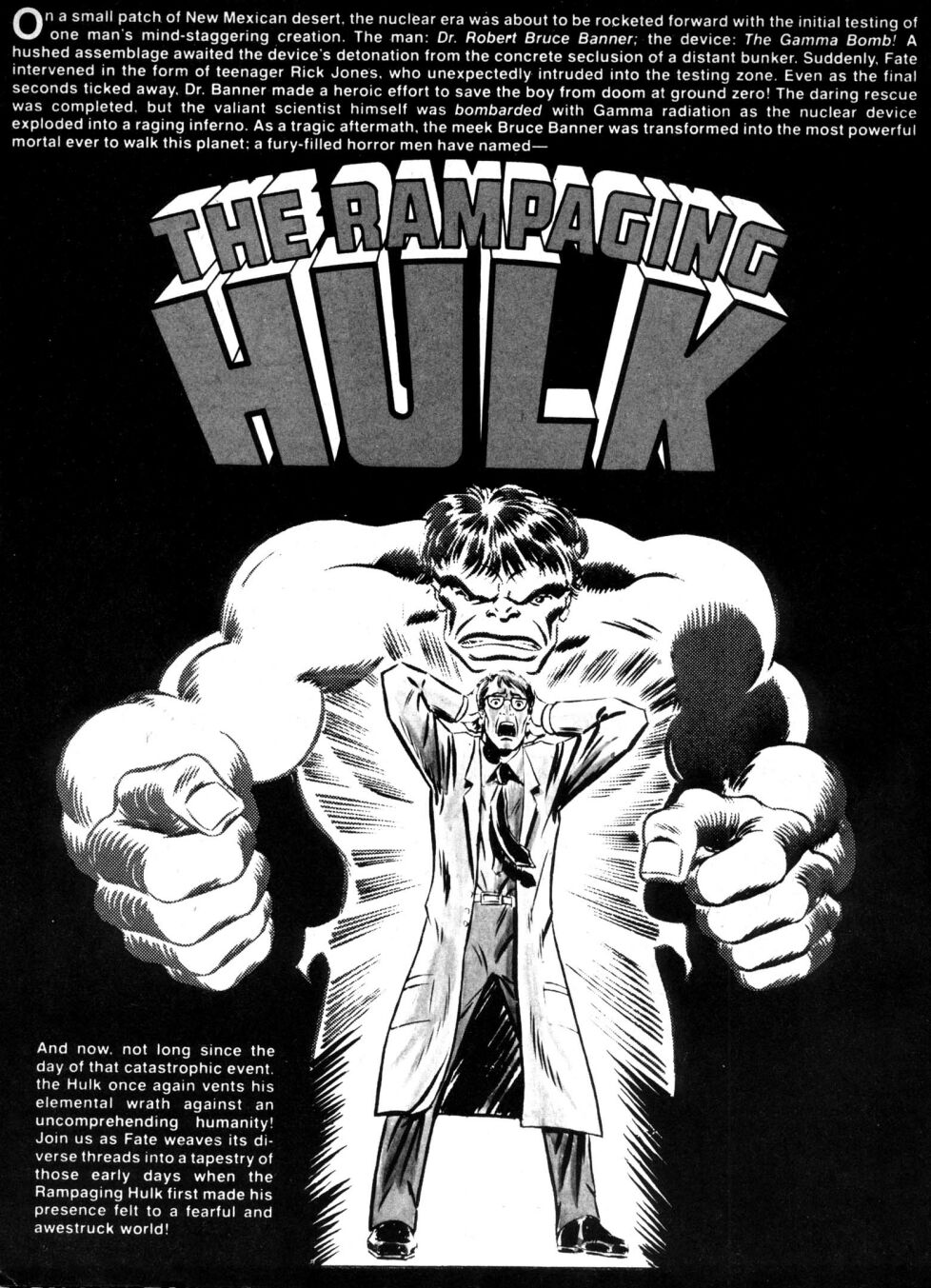 Read online The Rampaging Hulk comic - Issue #6