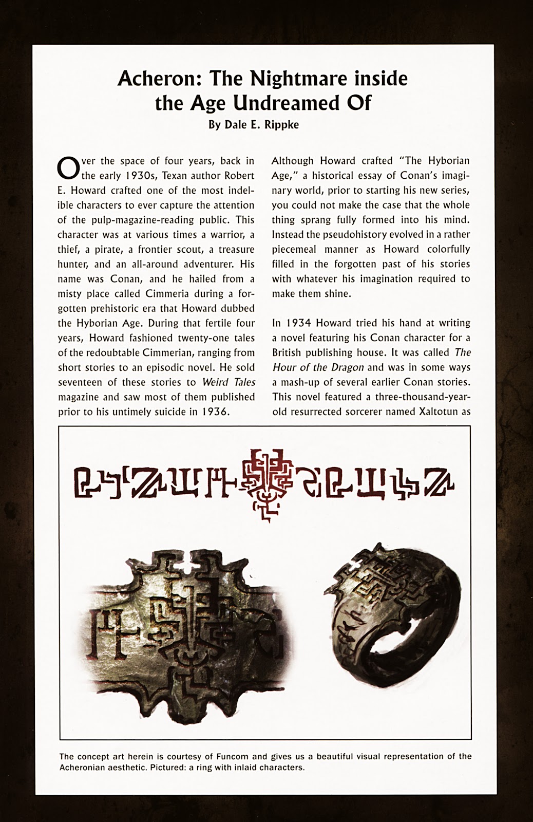 Read online Conan the Barbarian: The Mask of Acheron comic - Issue # Full