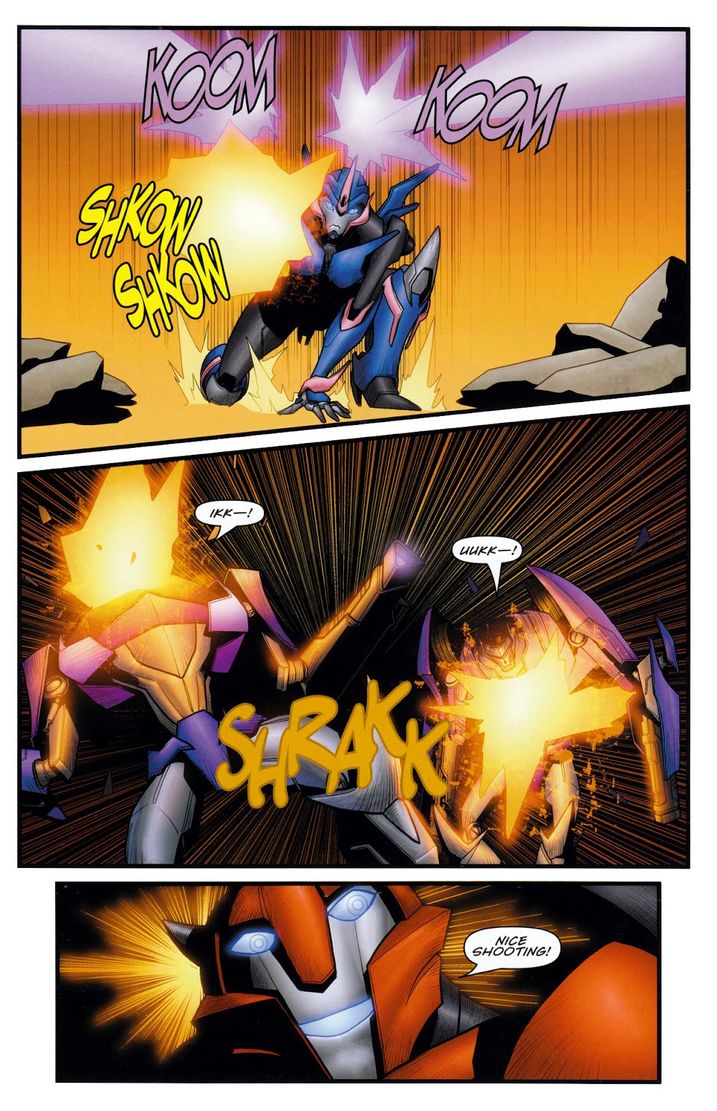 Read online The Transformers: Prime comic - Issue #1