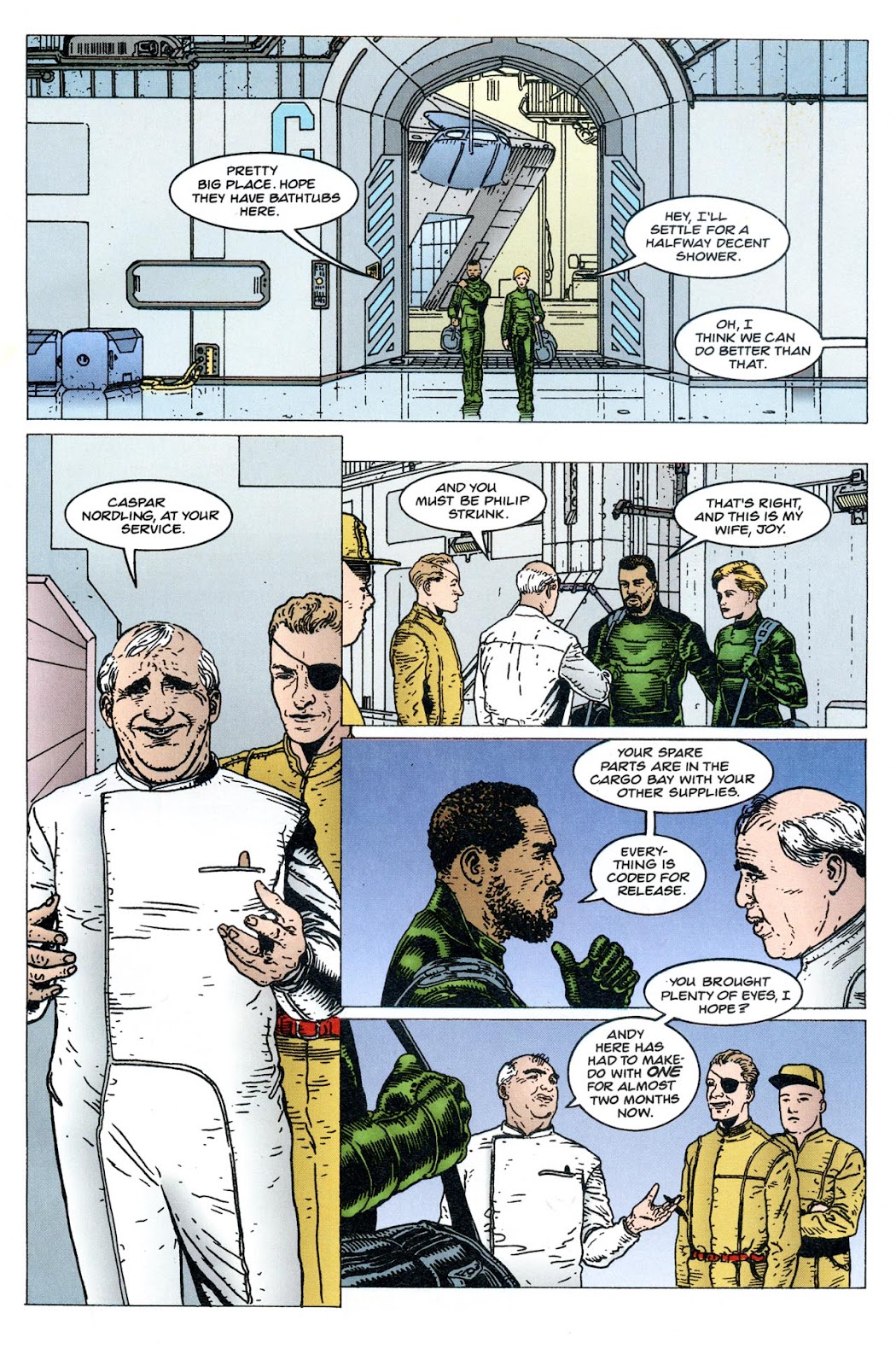 Read online Aliens: Stronghold comic - Issue #1