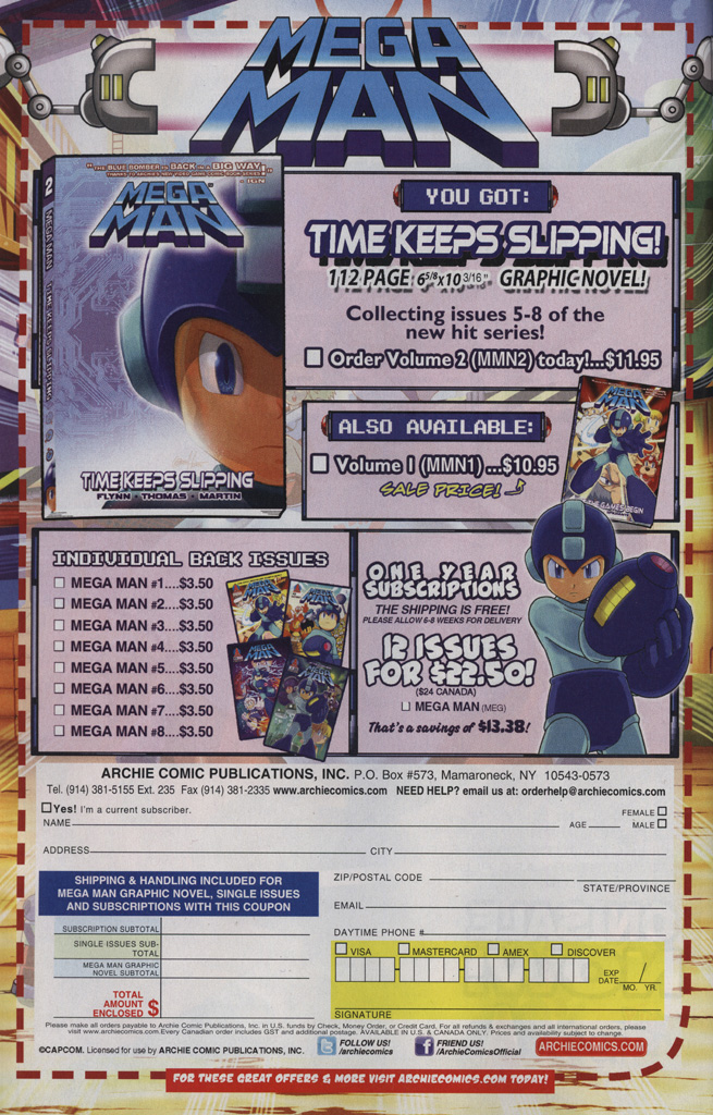 Read online Mega Man comic - Issue #10