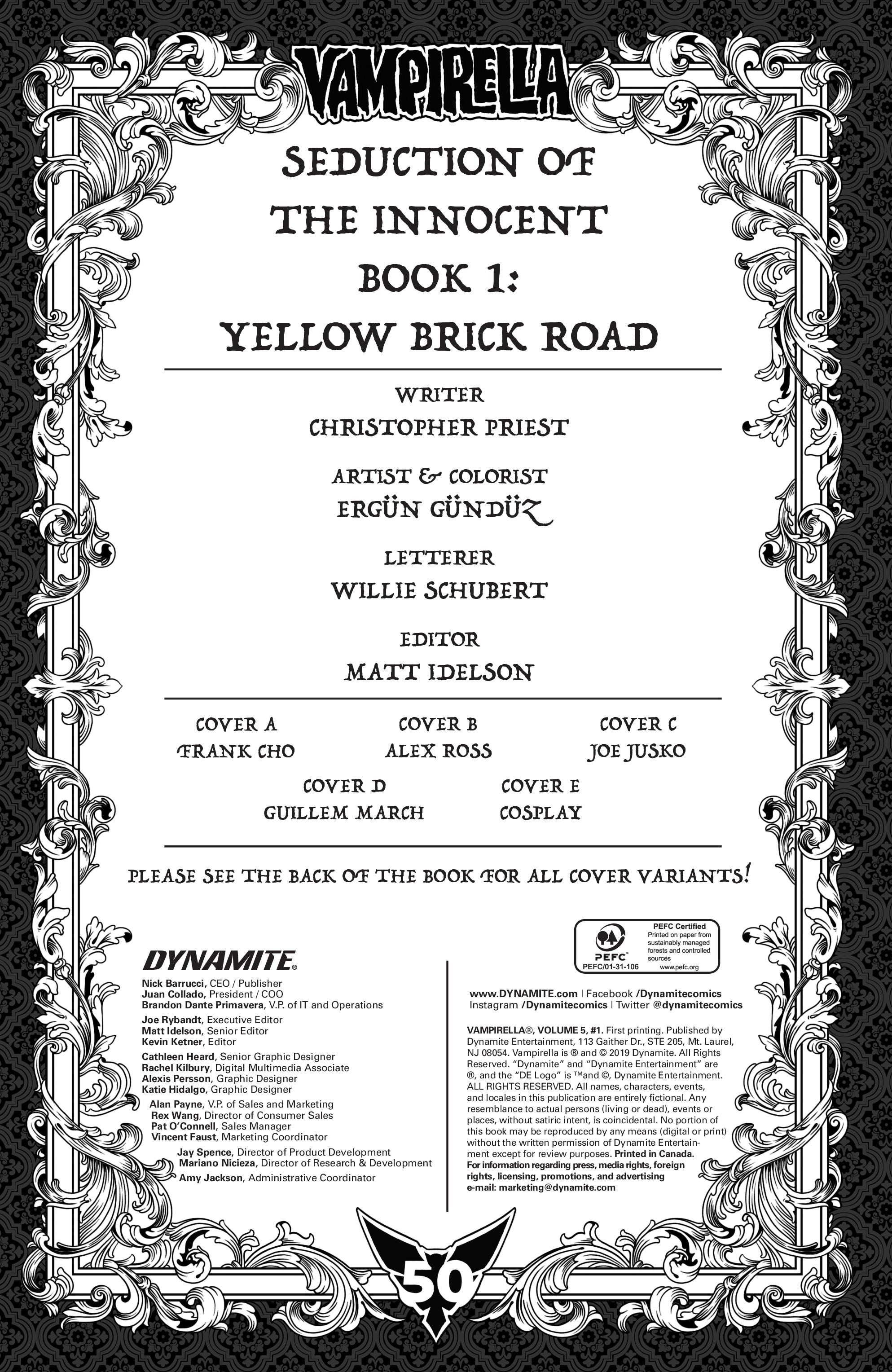 Read online Vampirella (2019) comic - Issue #1