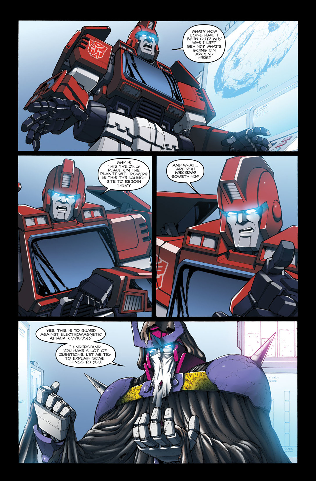Read online The Transformers: Ironhide comic - Issue #3