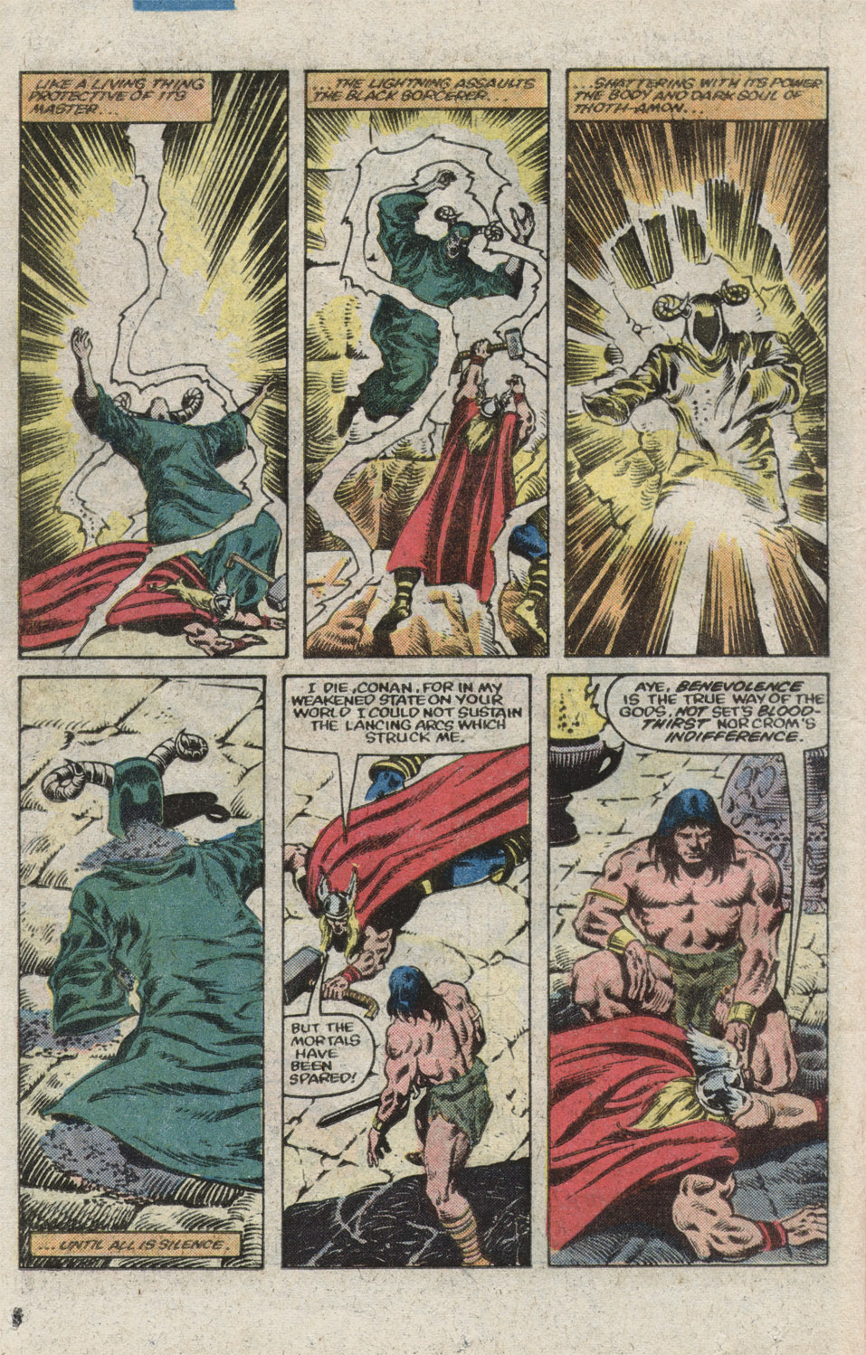 Read online What If? (1977) comic - Issue #39 - Thor battled conan