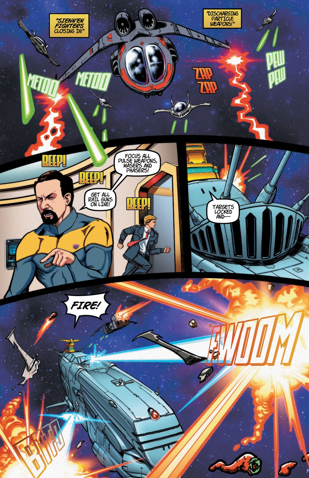 Read online Trump's Space Force comic - Issue # Full