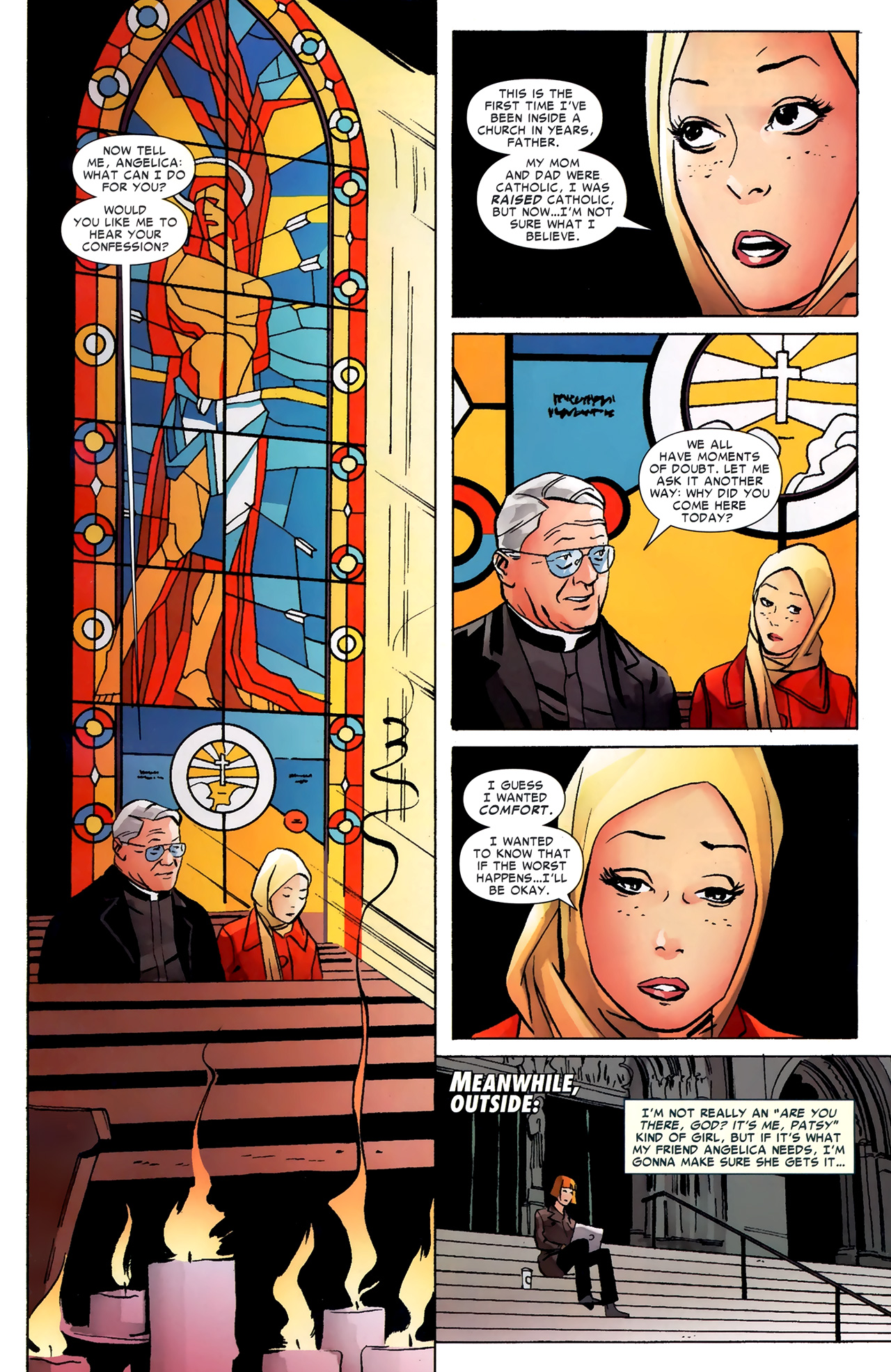 Read online Marvel Divas comic - Issue #3