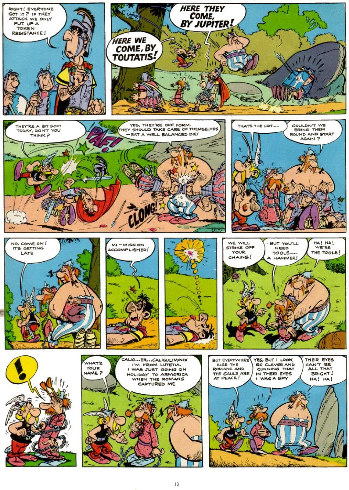 Read online Asterix comic - Issue #1