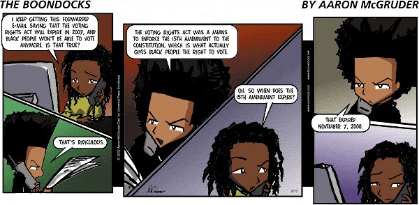 Read online The Boondocks Collection comic - Issue # Year 2002