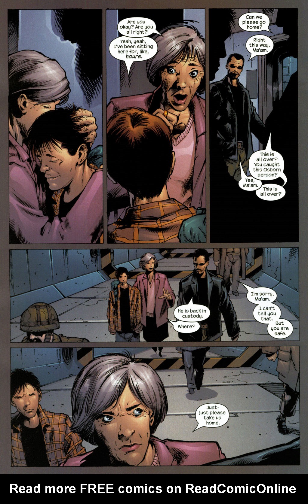 Read online Ultimate Six comic - Issue #7