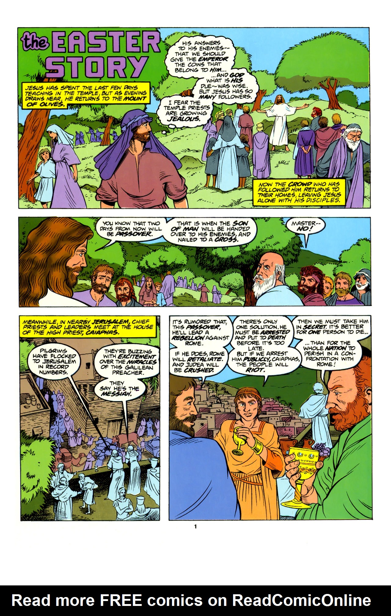 Read online The Life of Christ: The Easter Story comic - Issue # Full