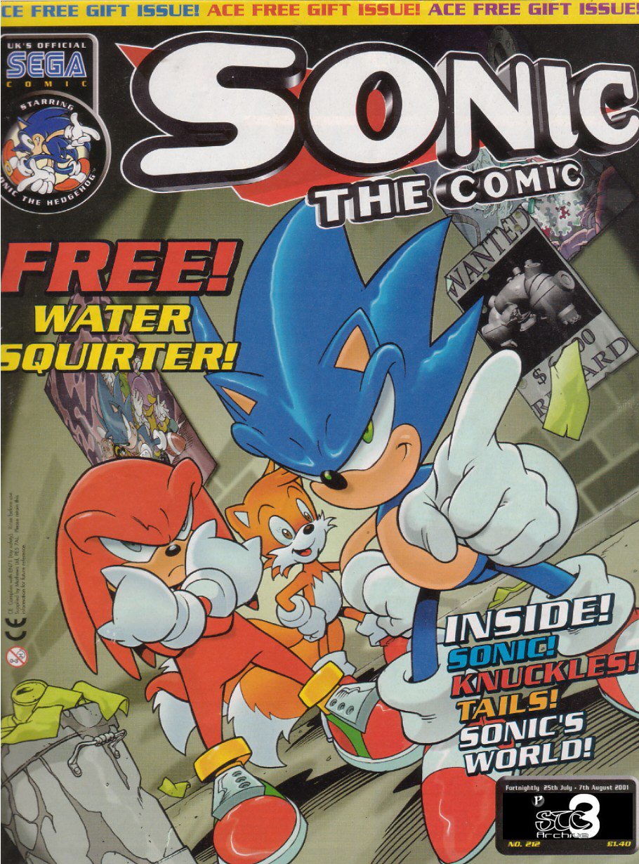 Read online Sonic the Comic comic - Issue #212