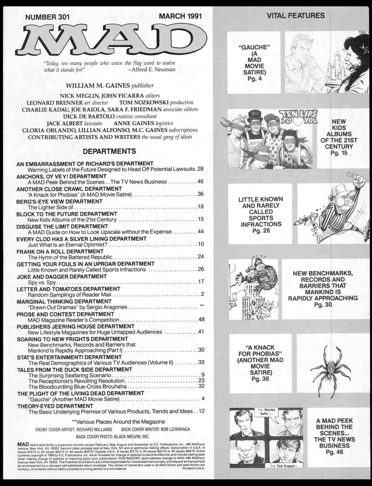 Read online MAD comic - Issue #301