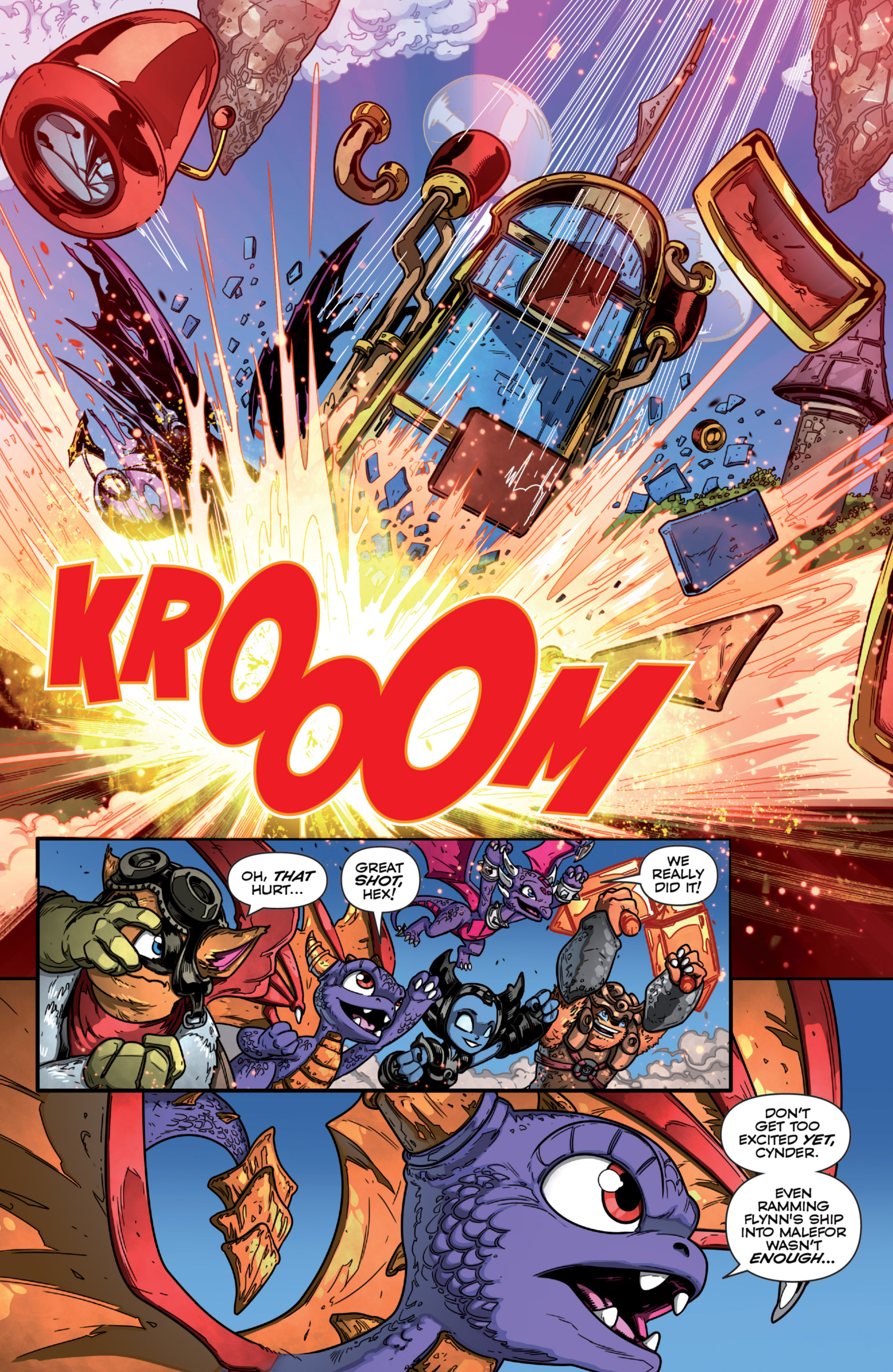 Read online Skylanders comic - Issue #9