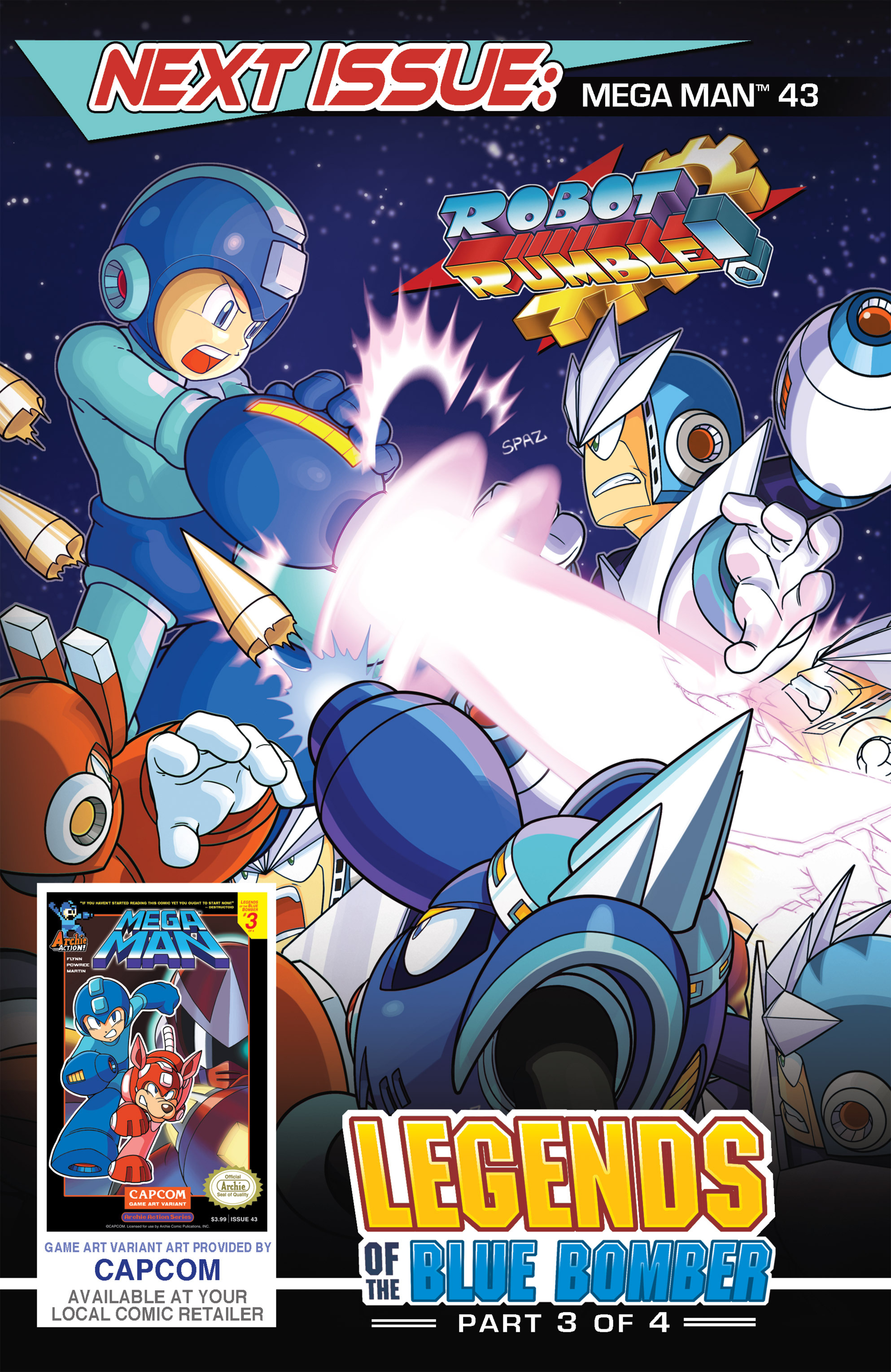 Read online Mega Man comic - Issue #42