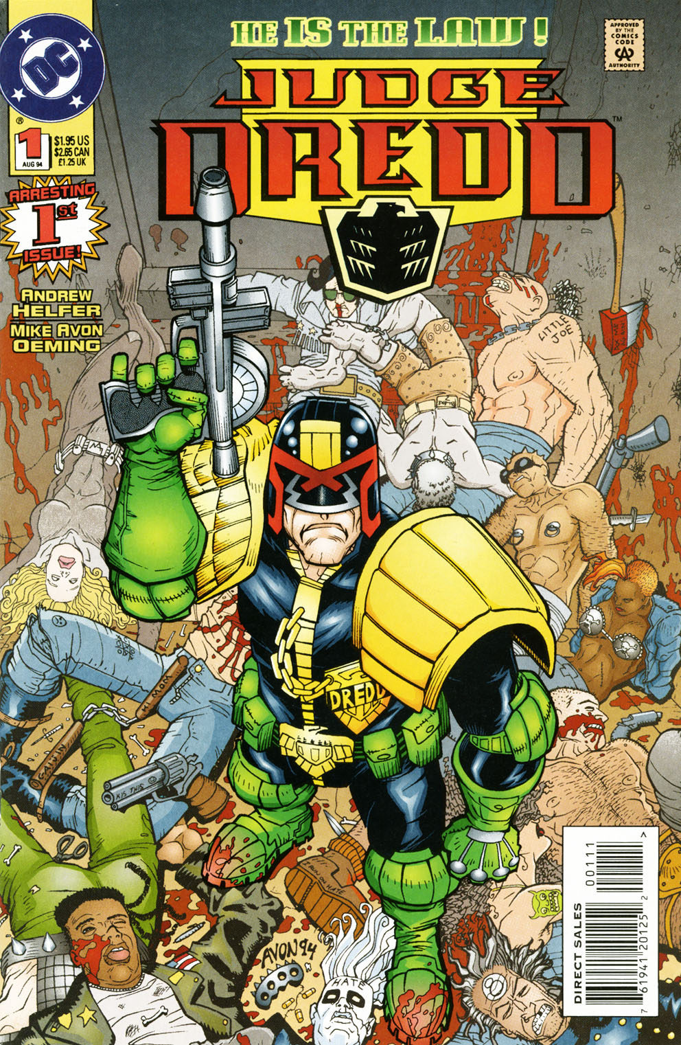 Read online Judge Dredd (1994) comic - Issue #1