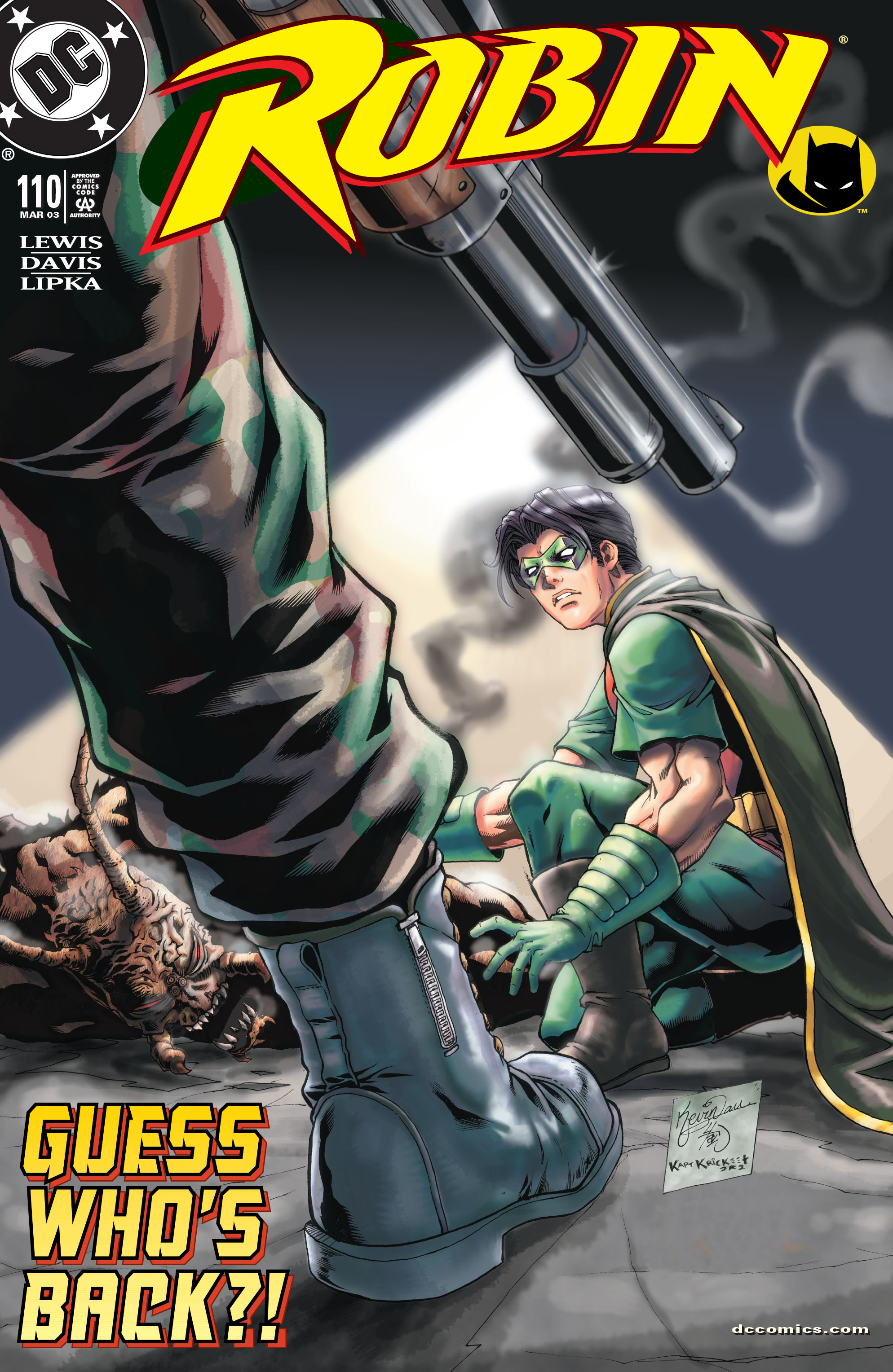 Read online Robin (1993) comic - Issue #110