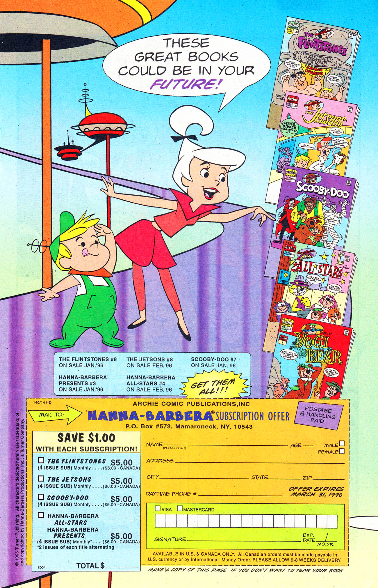 Read online The Jetsons comic - Issue #7
