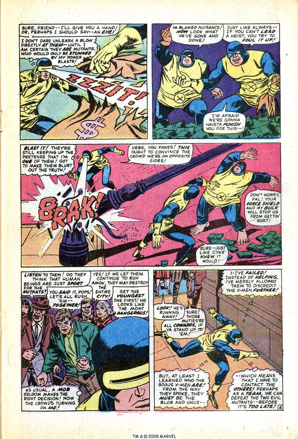 Read online Uncanny X-Men (1963) comic - Issue #71