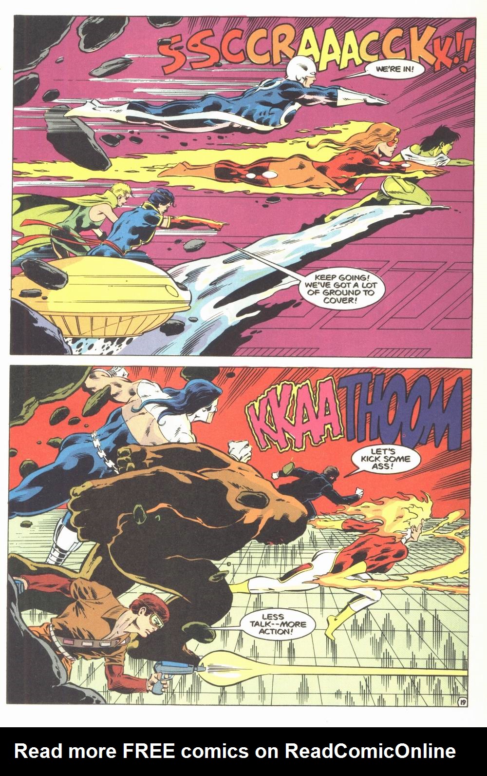 Read online Justice Machine featuring The Elementals comic - Issue #3