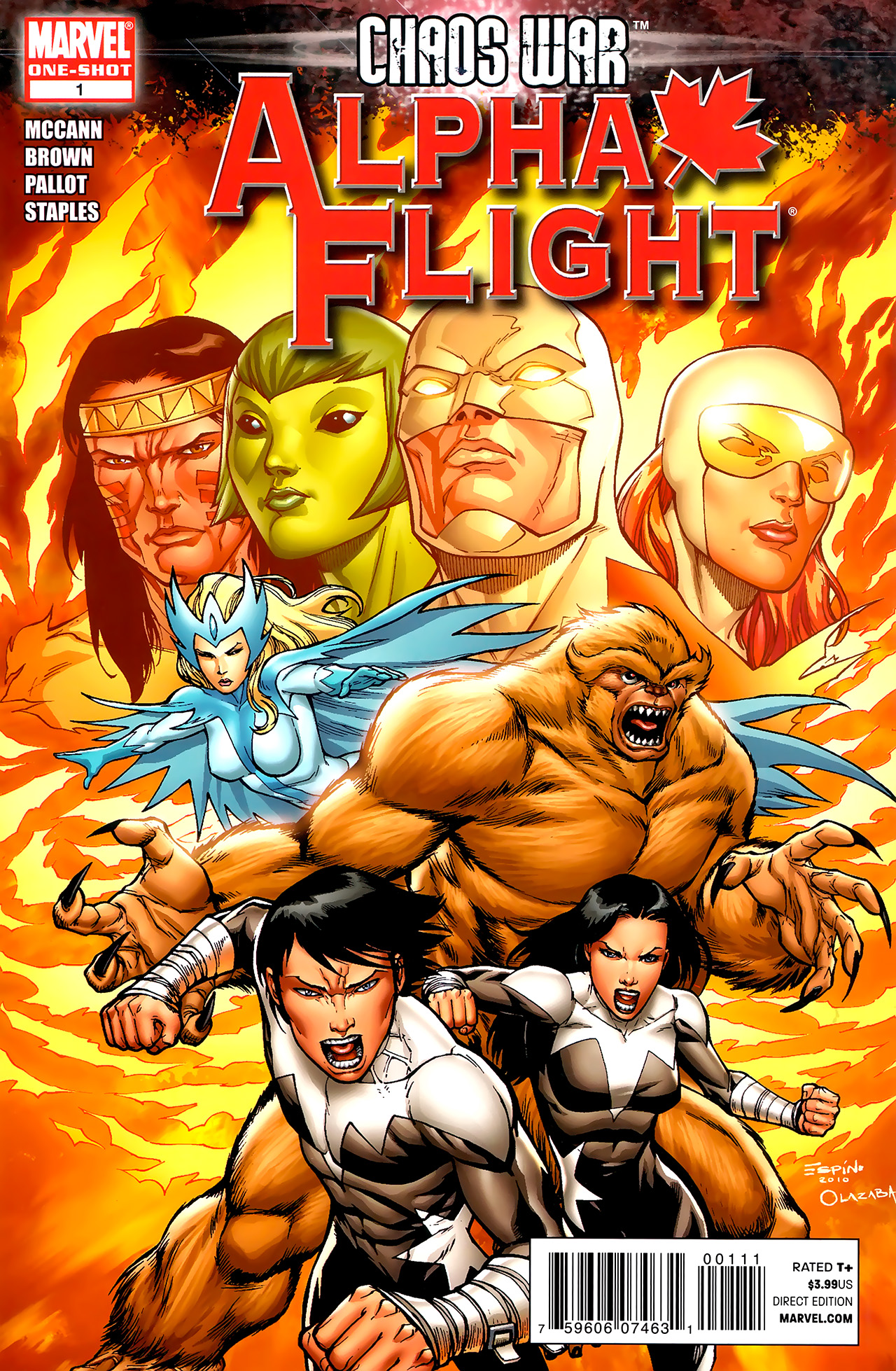 Read online Chaos War: Alpha Flight comic - Issue # Full