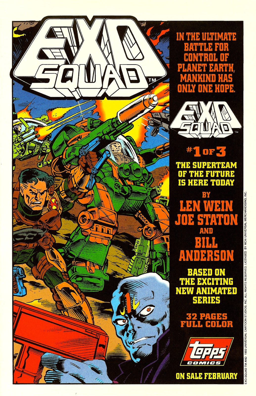 Read online Exo Squad comic - Issue # Full