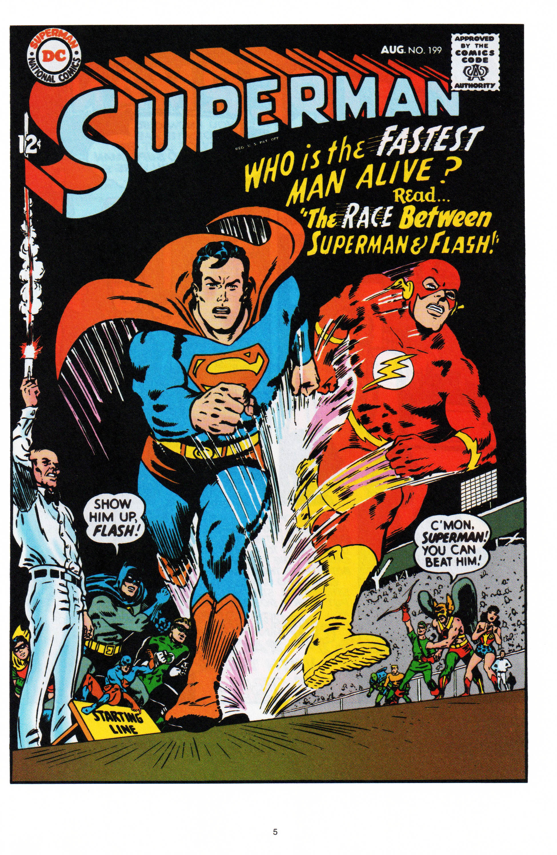Read online Superman vs. Flash comic - Issue # TPB