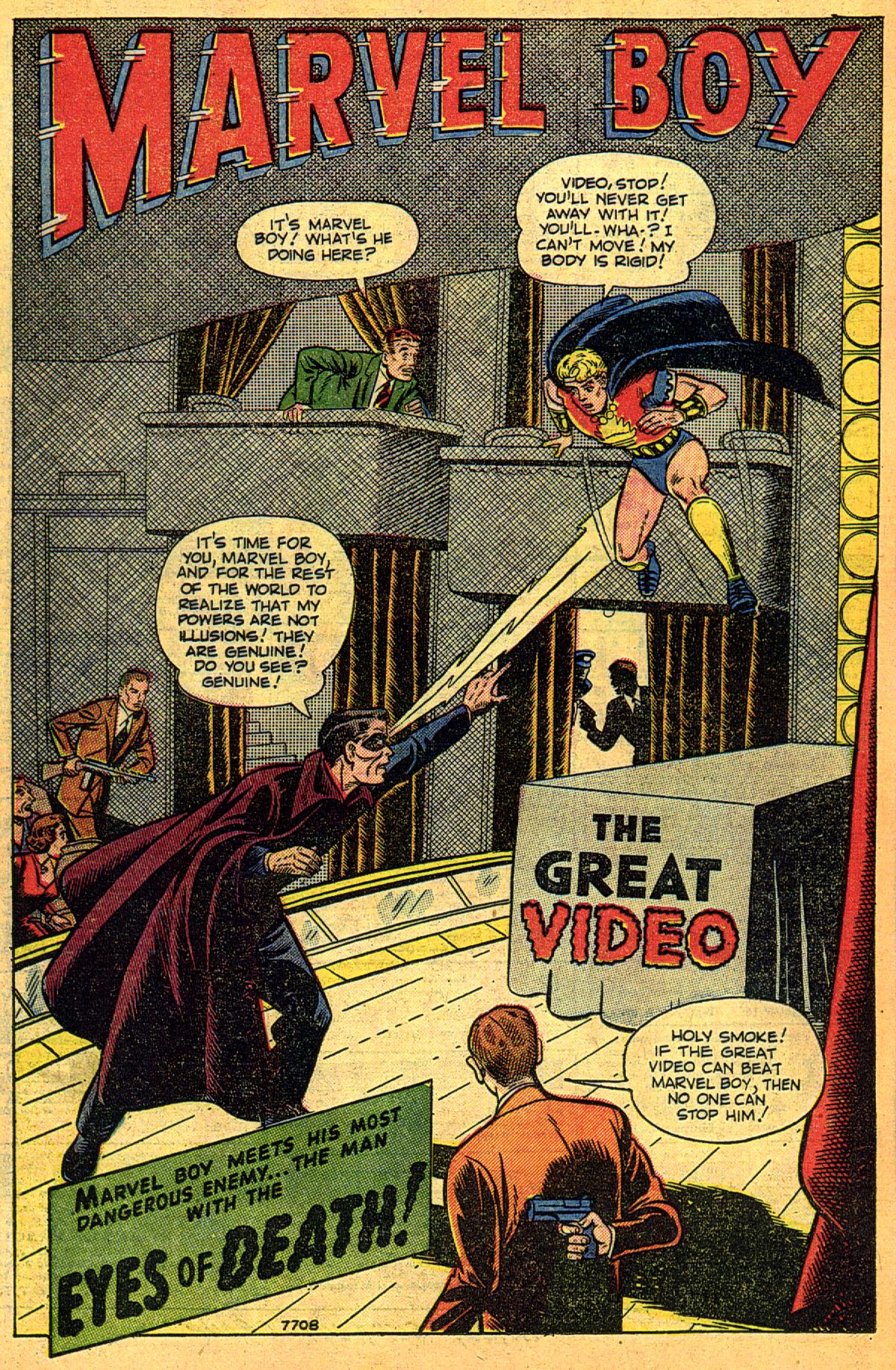 Read online Marvel Boy (1950) comic - Issue #1