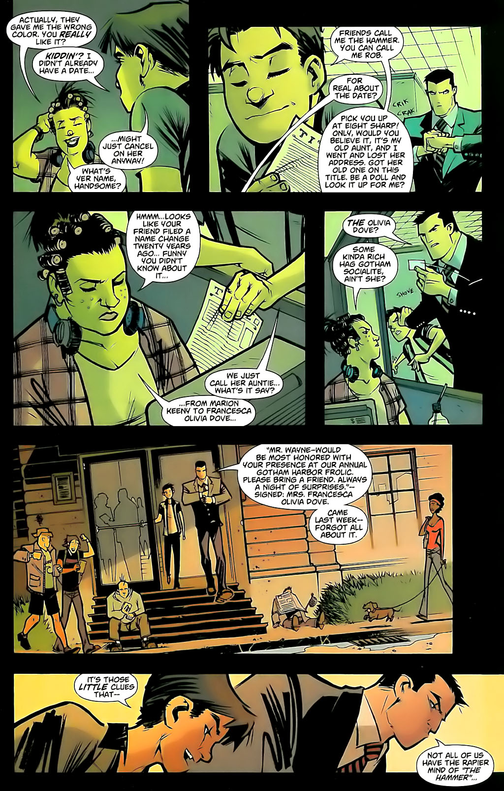 Read online Year One: Batman/Scarecrow comic - Issue #2