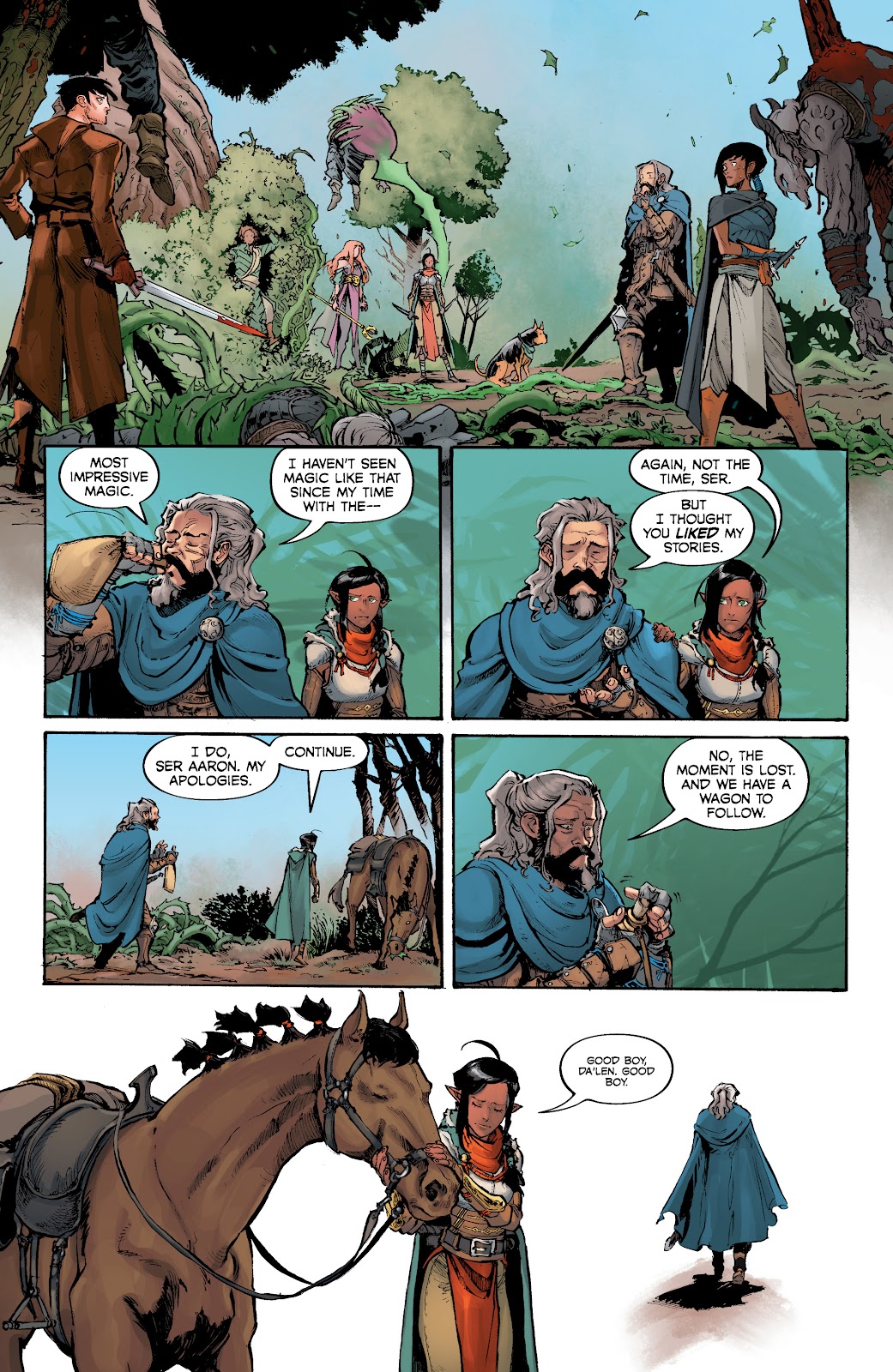 Read online Dragon Age: Blue Wraith comic - Issue #1