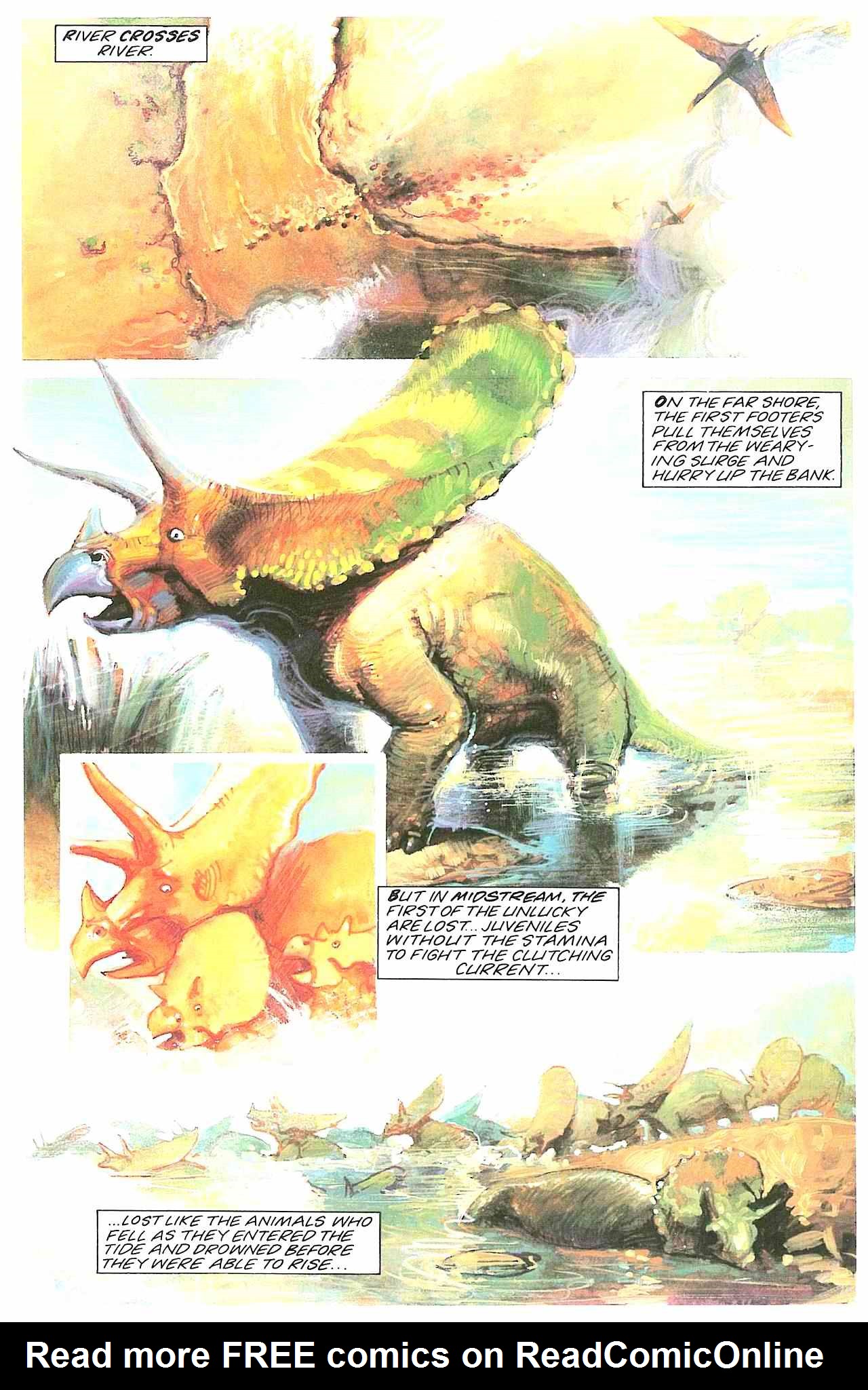 Read online Dinosaurs, A Celebration comic - Issue #4