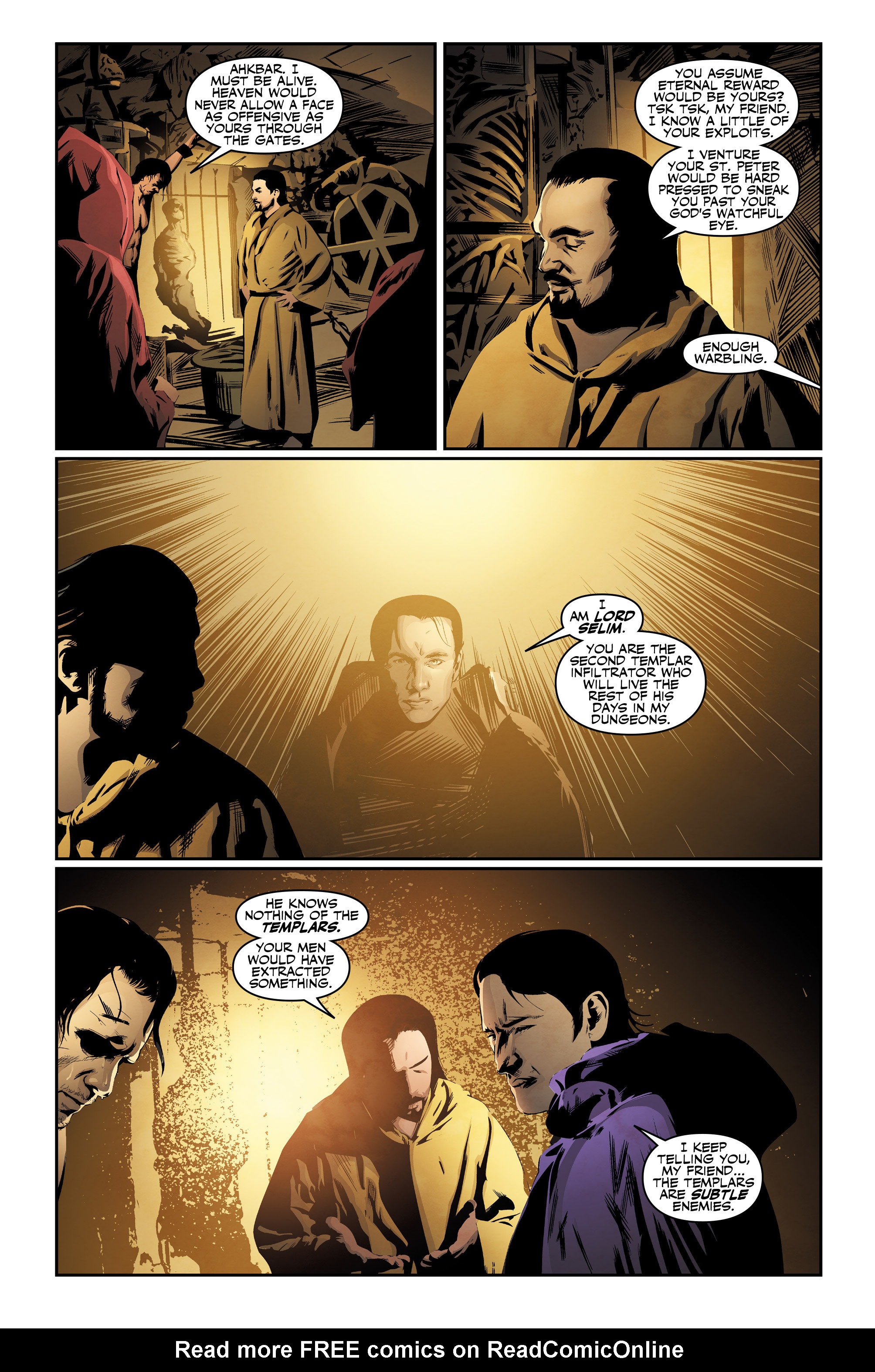 Read online Templars comic - Issue #8