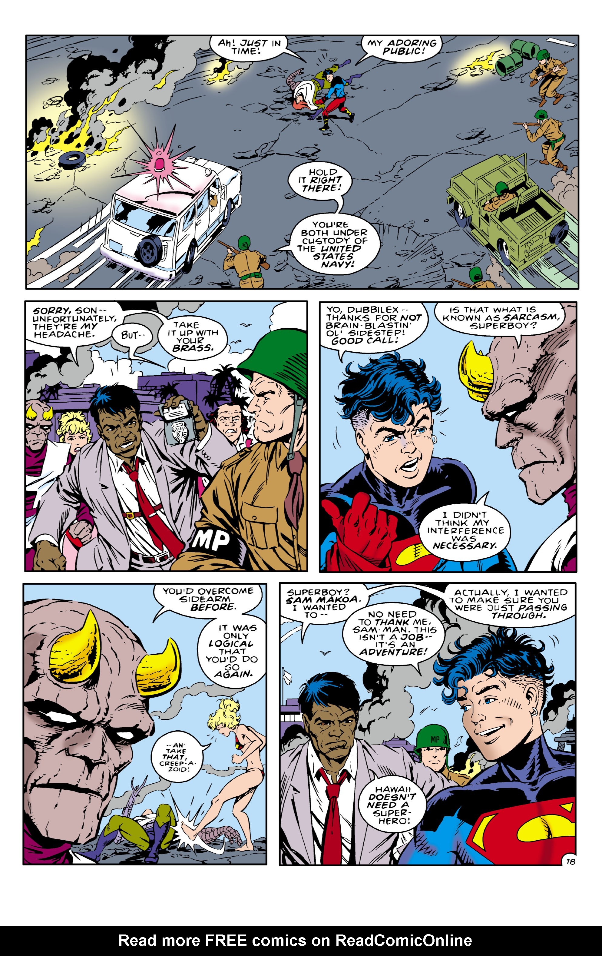 Read online Superboy (1994) comic - Issue #1
