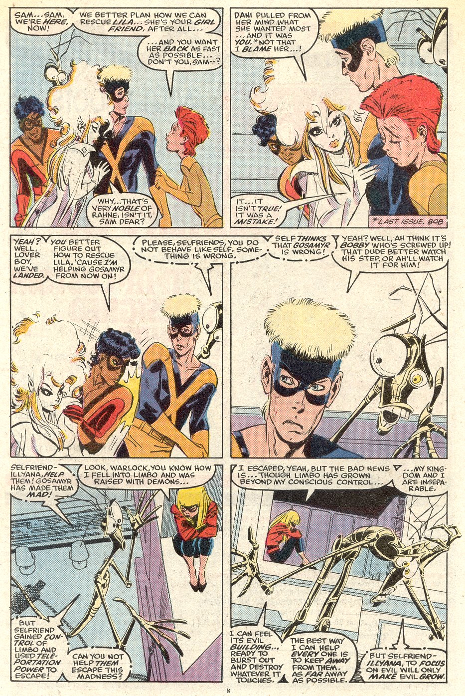 Read online The New Mutants comic - Issue #69