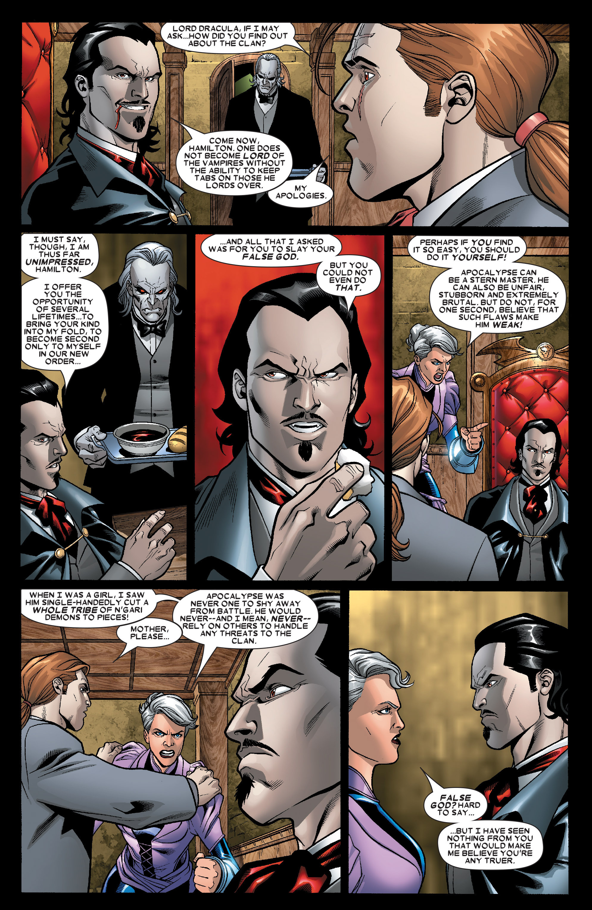 Read online X-Men: Apocalypse/Dracula comic - Issue #4