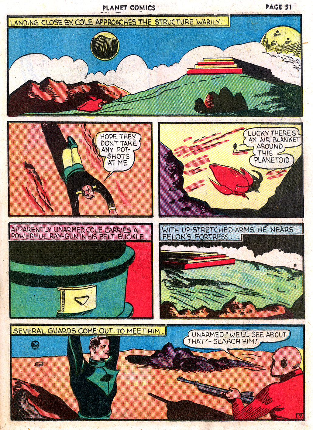 Planet Comics #03 | Read All Comics Online