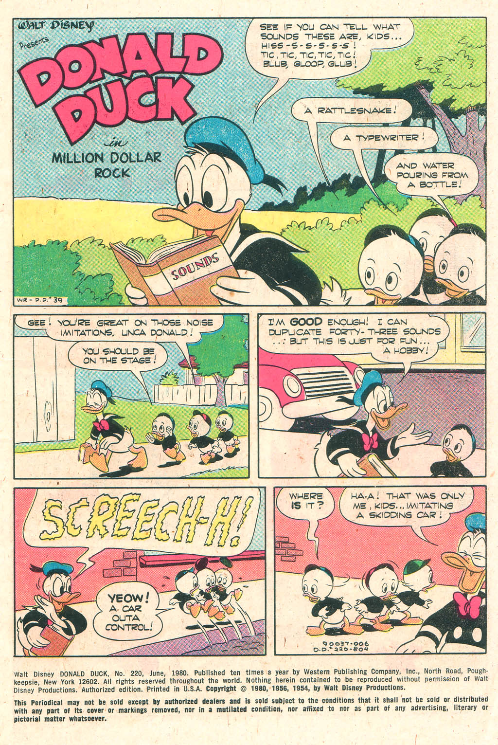 Read online Donald Duck (1980) comic - Issue #220