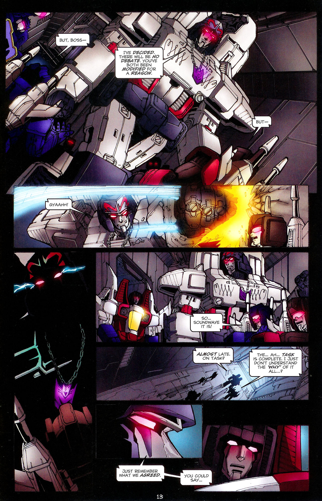 Read online The Transformers Megatron Origin comic - Issue #3