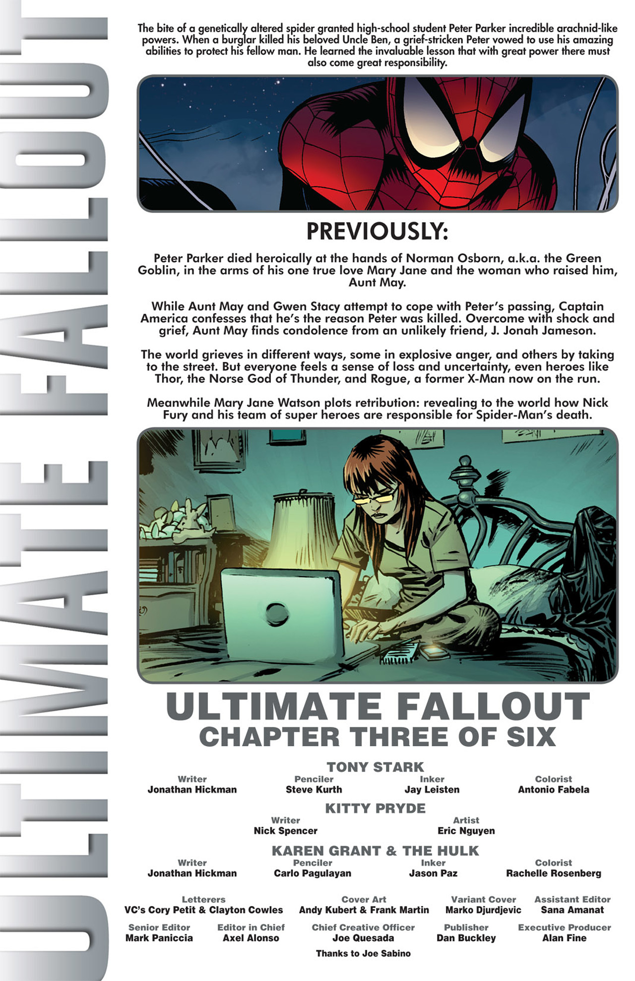 Read online Ultimate Fallout comic - Issue #3