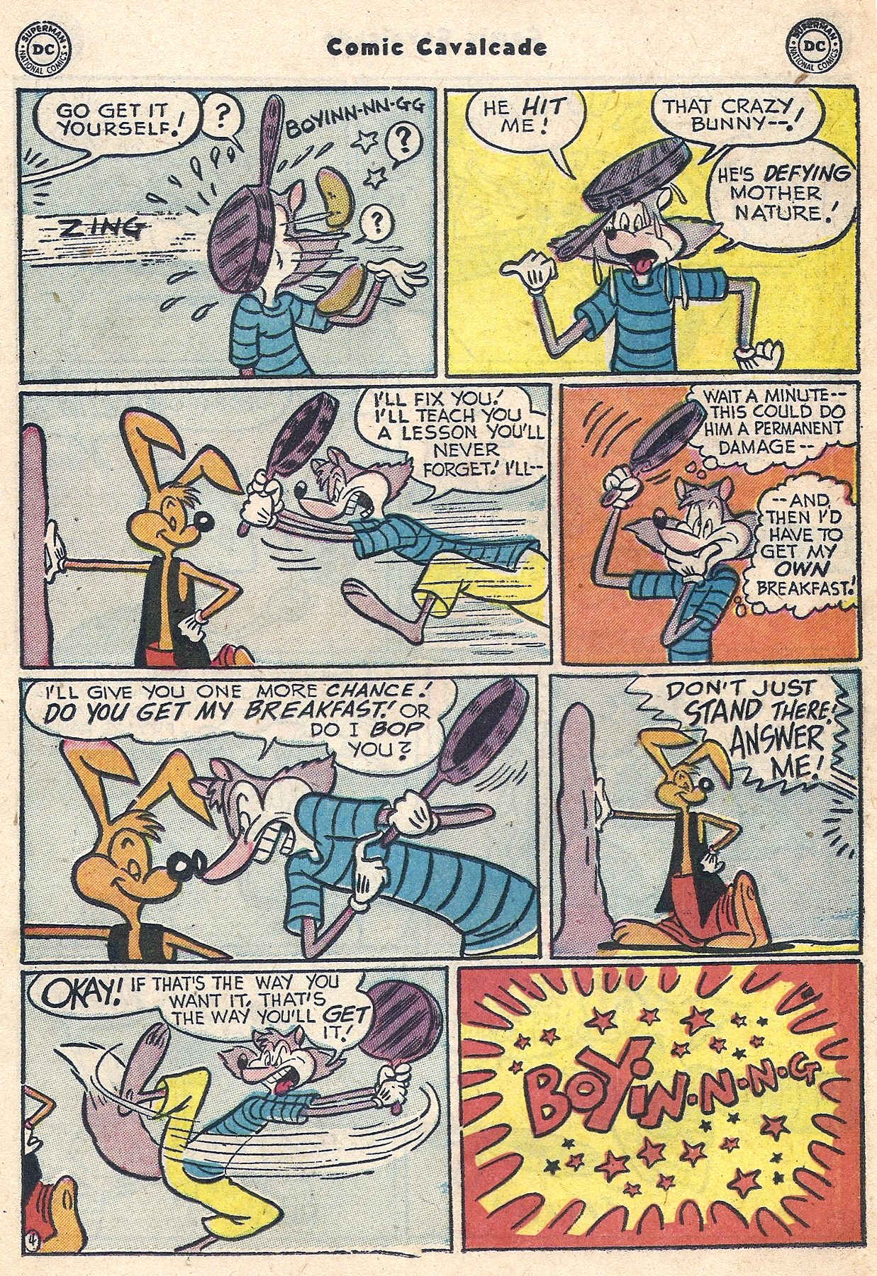 Read online Comic Cavalcade comic - Issue #56