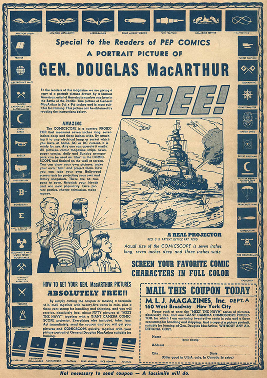 Read online Pep Comics comic - Issue #31