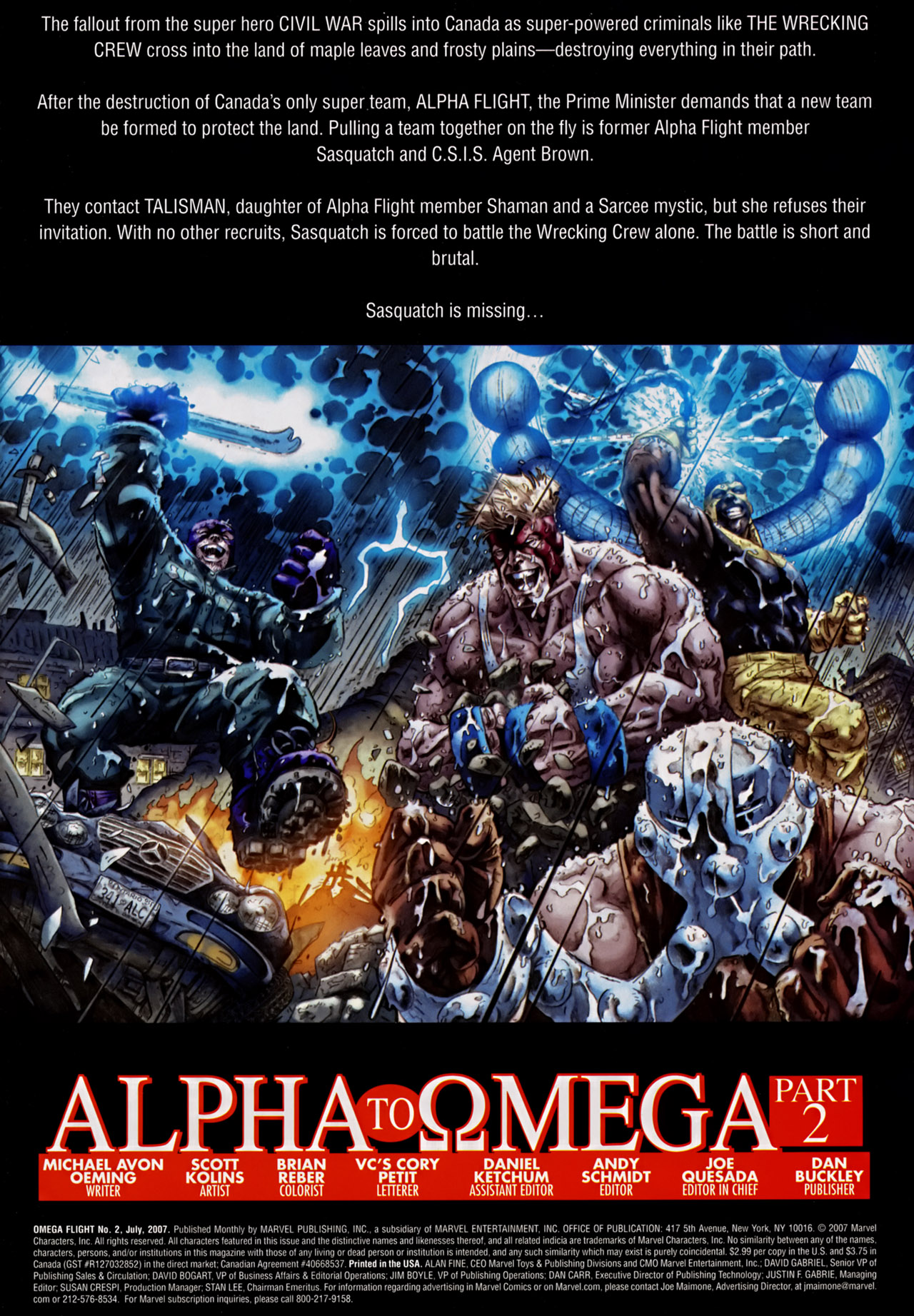 Omega Flight 2 | Read Omega Flight 2 comic online in high quality. Read ...