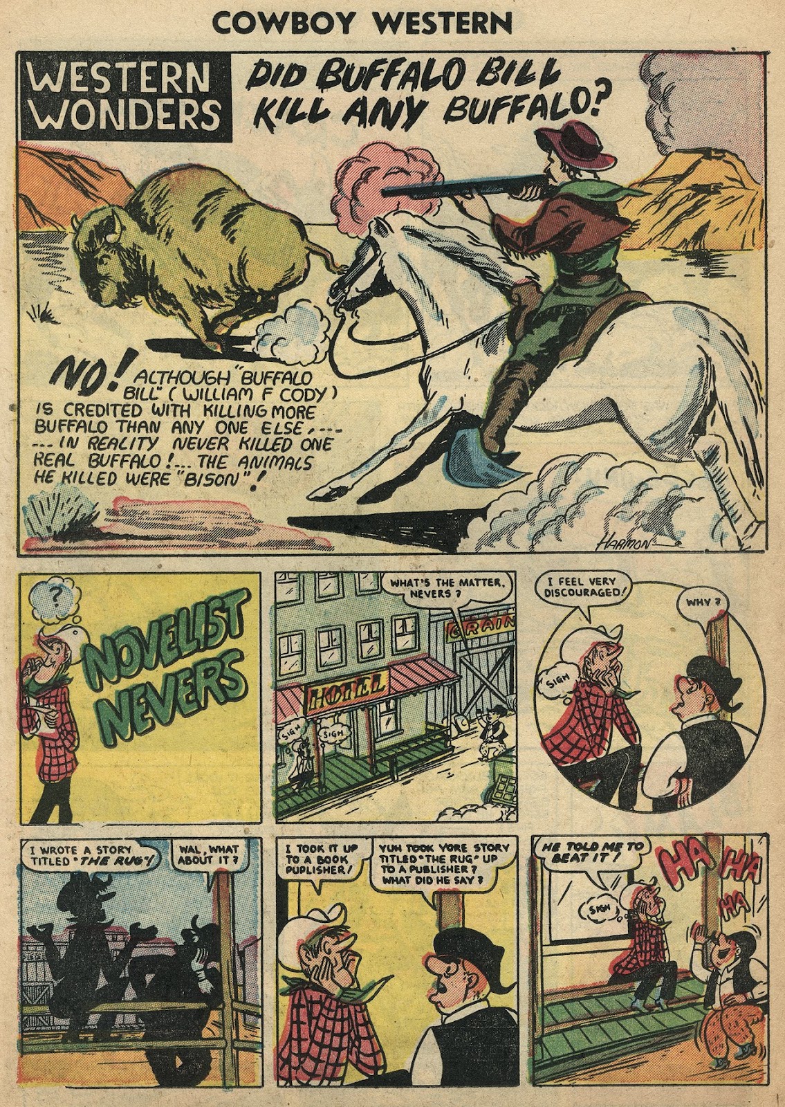 Read online Cowboy Western comic - Issue #52