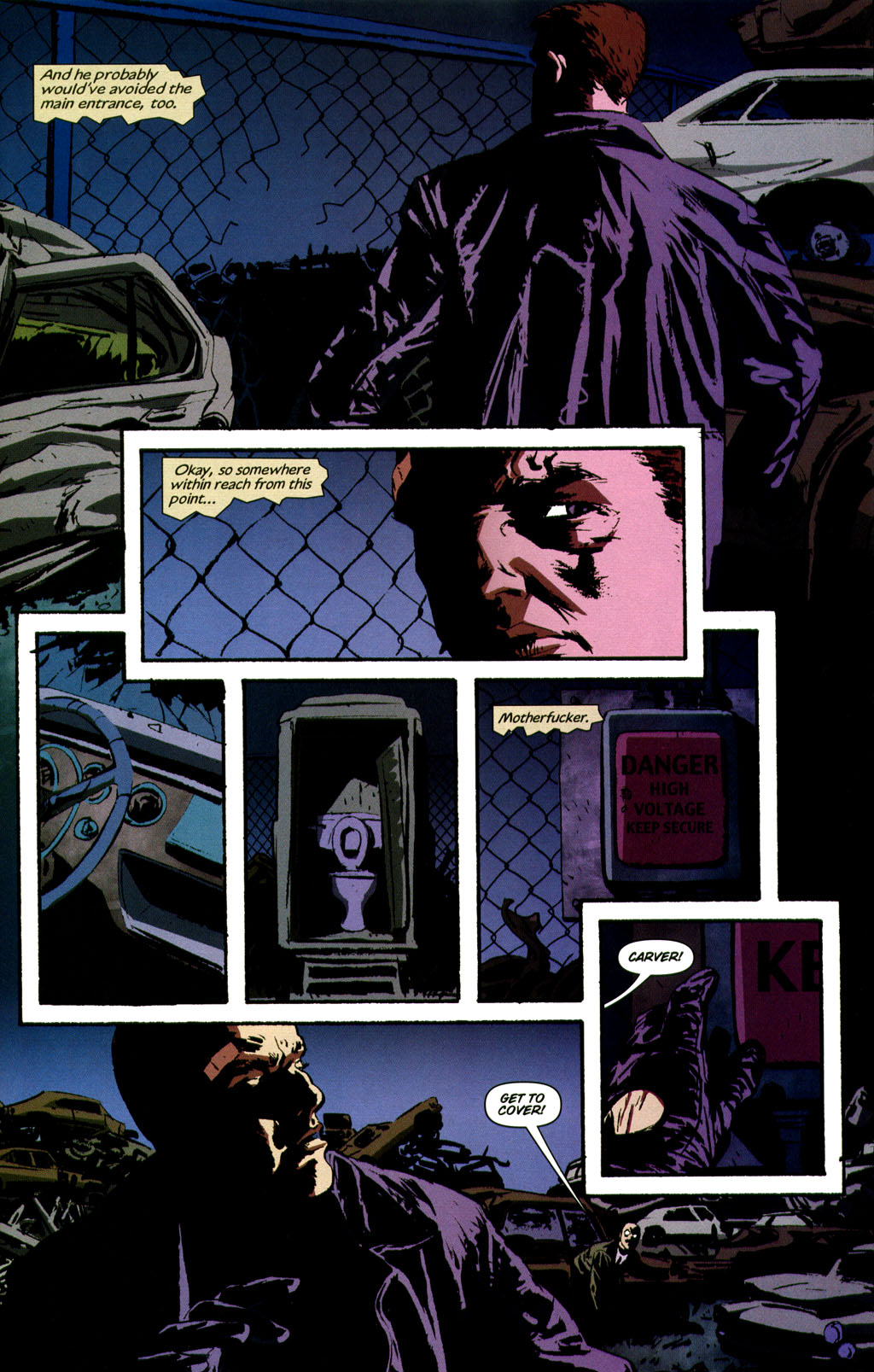 Read online Sleeper comic - Issue #9