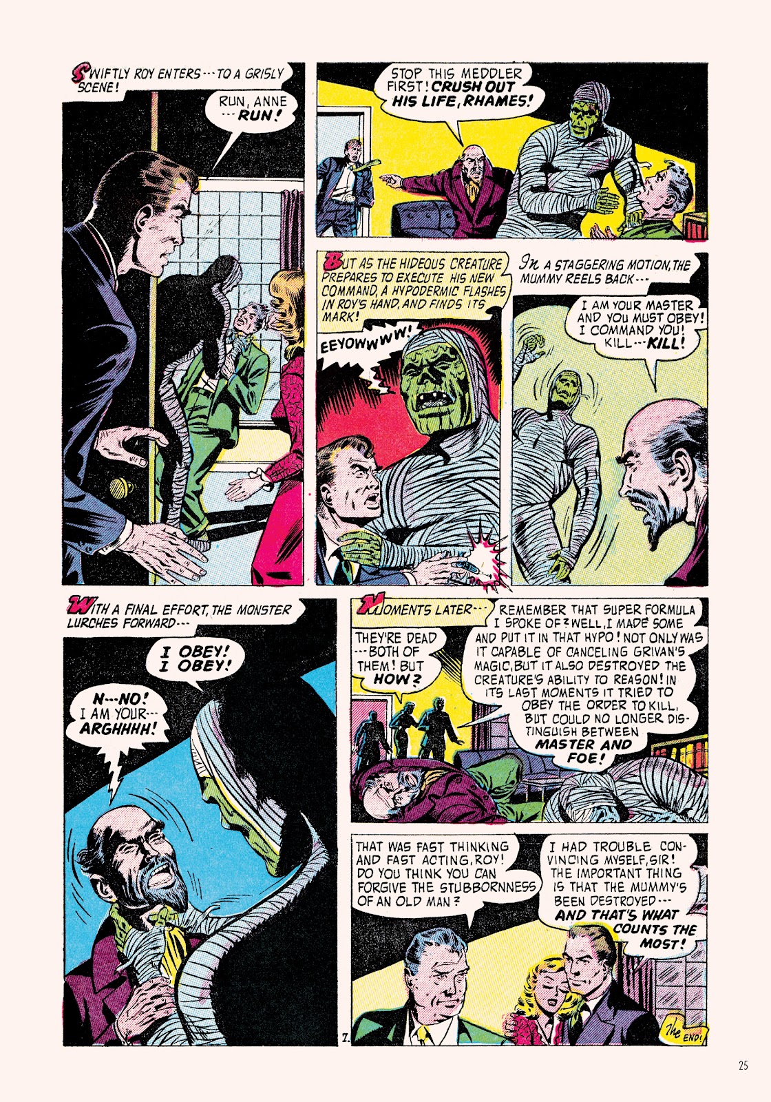 Read online Classic Monsters of Pre-Code Horror Comics: Mummies comic ...