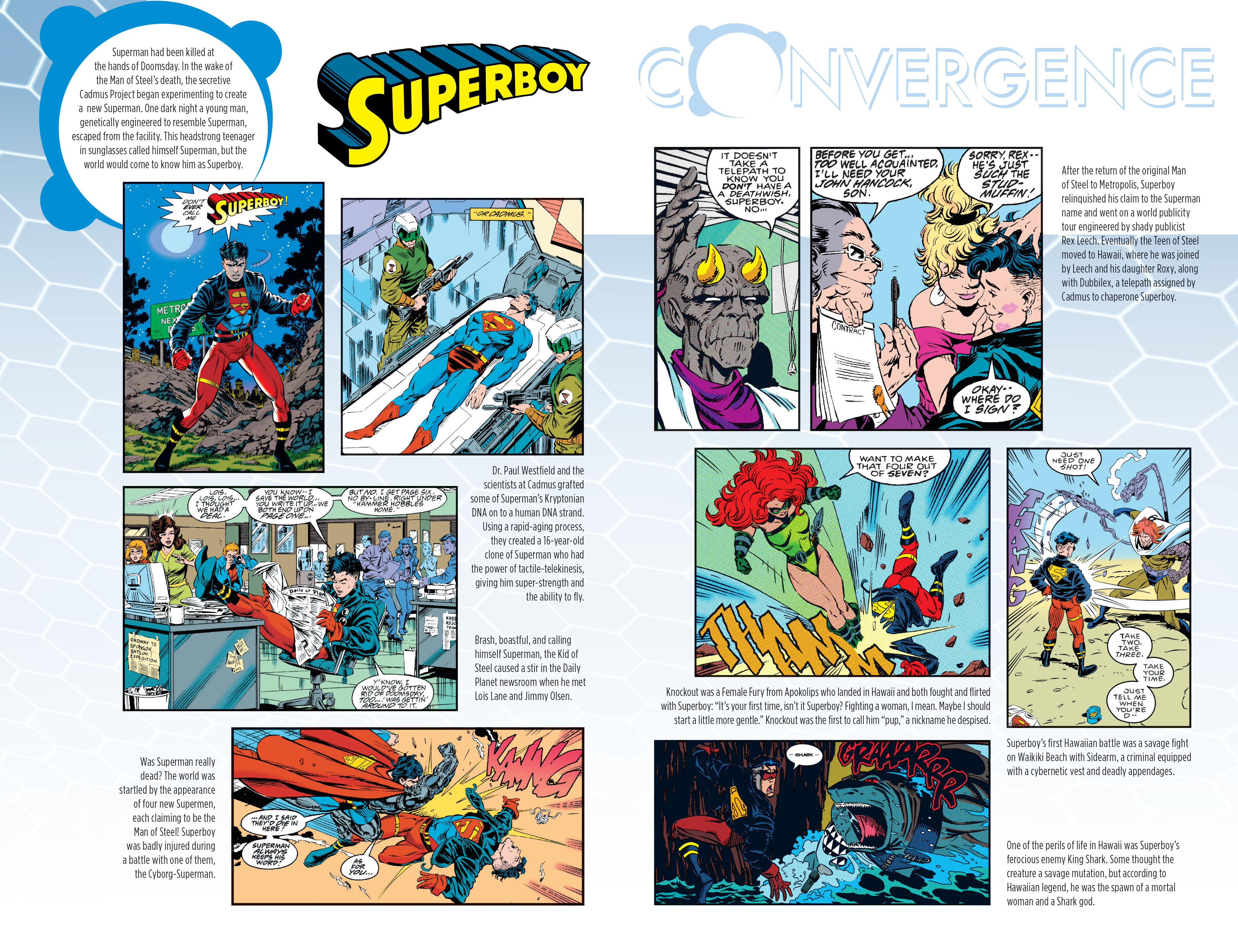 Read online Convergence Superboy comic - Issue #1